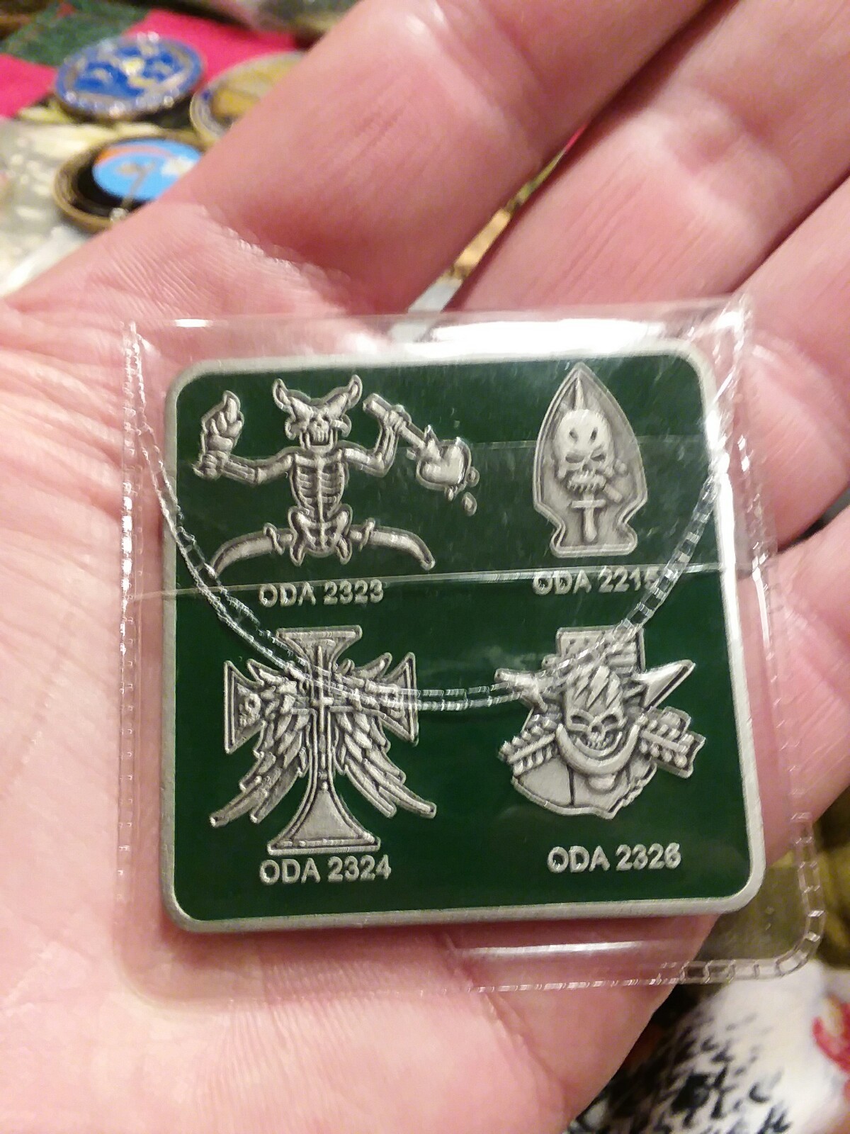 REAL AOB 2320 OEF CCA Special Forces Challenge Coin ODA 2323 2215 2324 ...