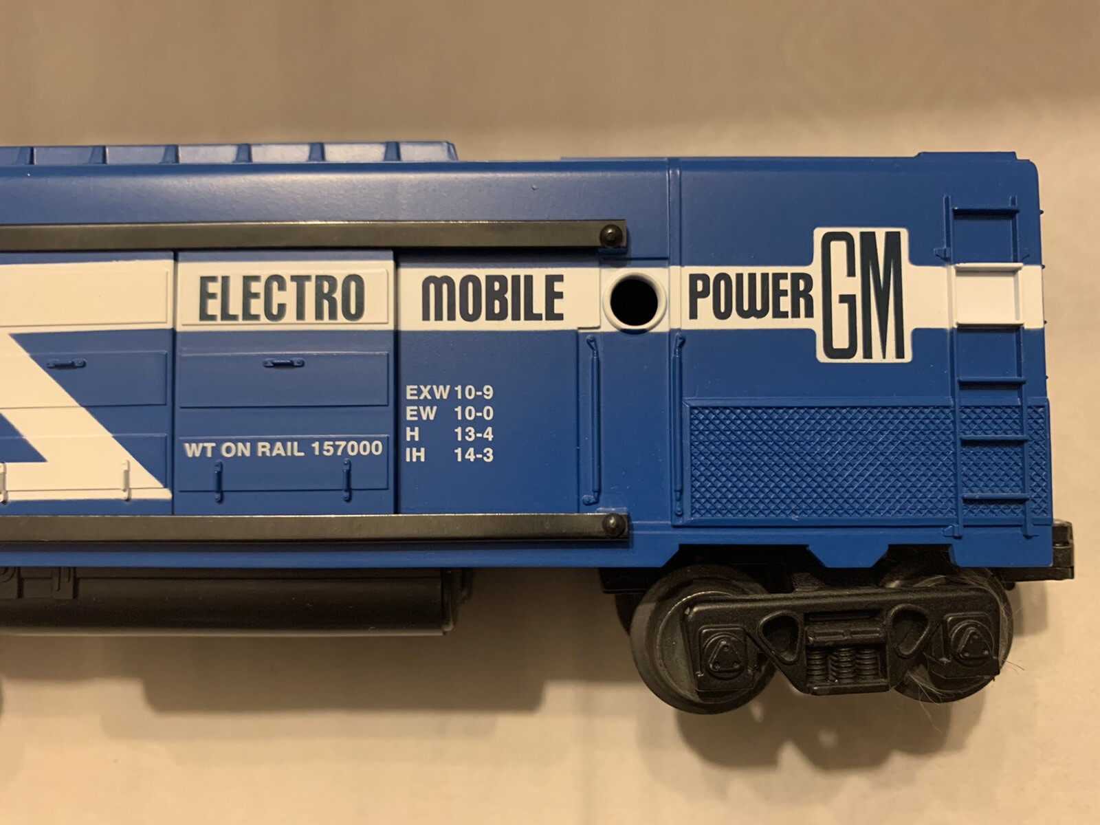 LIONEL OPERATING GM EMD ELECTRIC POWER GENERATOR MOBILE SEARCHLIGHT CAR ...