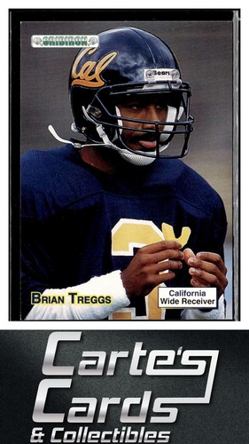 Brian Treggs 1992 Gridiron #14 California Golden Bears | eBay