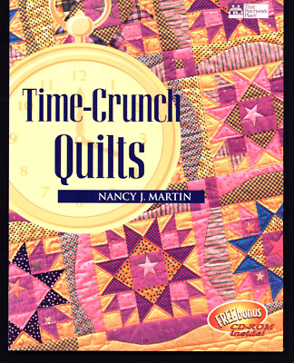 NANCY MARTIN TIME-CRUNCH QUILTS BOOK & CD-ROM VERY GOOD SOFTCOVER | eBay
