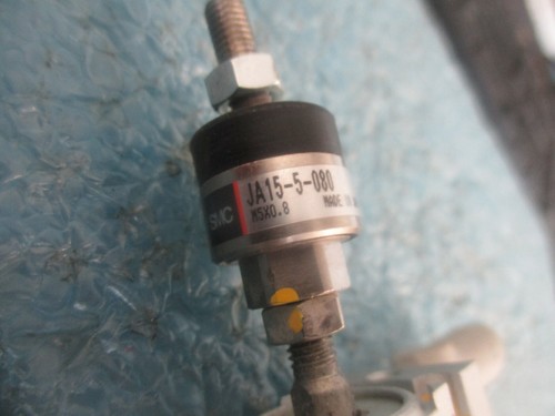 SMC: CDU16-50D Cylinder with Two D-M9B Sensors and JA15-5-080 Floating ...