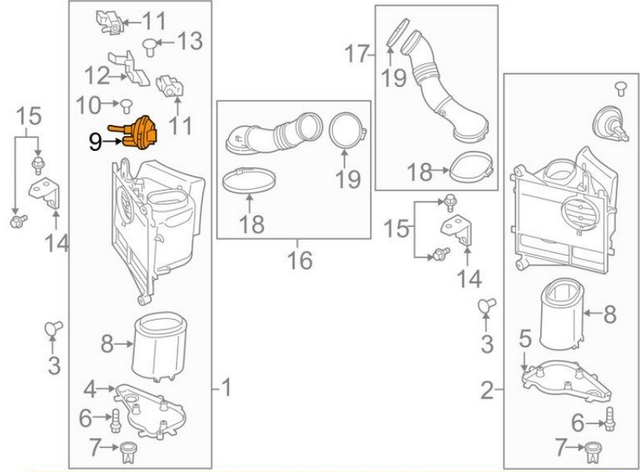 Porsche 99311046202 Genuine OEM Vacuum Unit for sale online | eBay