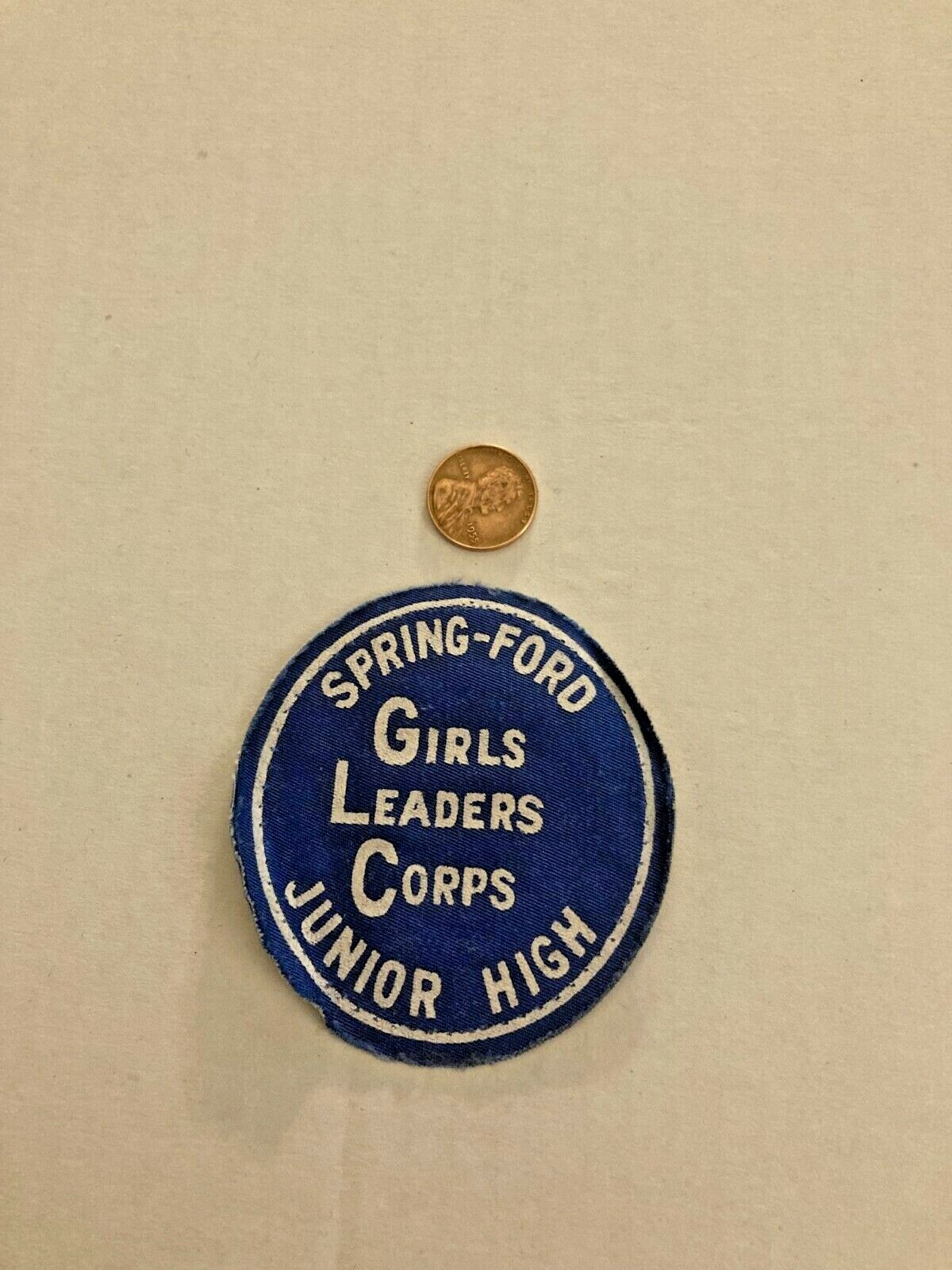 Vintage 3" Spring Ford Rams Girls Leaders Corps Jr High School Sew On ...