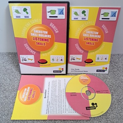 Sherston Skill Builders Listening Skills PC Software CD ROM Mac 2004 ...