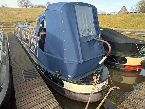 Long John - 50ft cruiser stern narrowboat | eBay UK