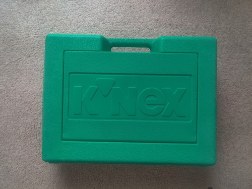 KNEX Green Box Fliptop Hard Carrying Case Storage 1997 | eBay