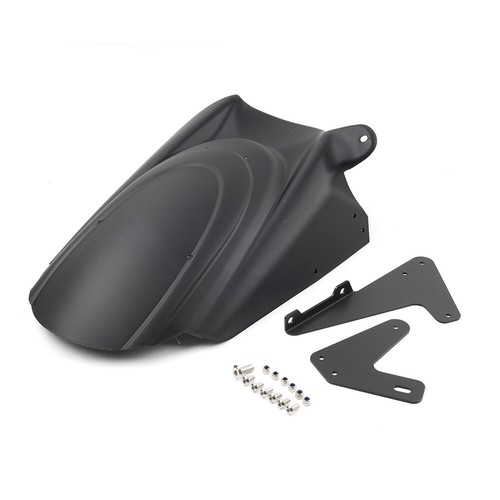 Rear Hugger Fender Mudguard Matt Black For KAWASAKI VERSYS 650 KLE650 ...