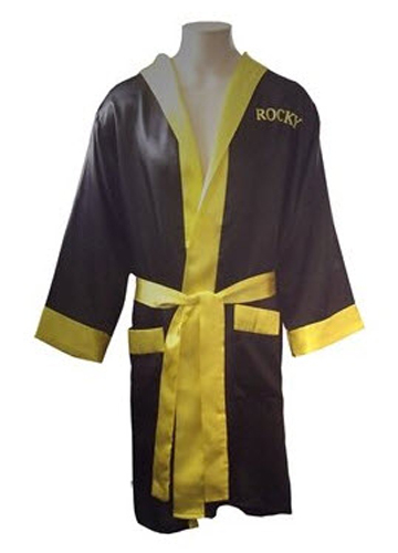 Rocky Balboa Movie Cosplay Boxing Robe Shorts Costume Set American Flag ...