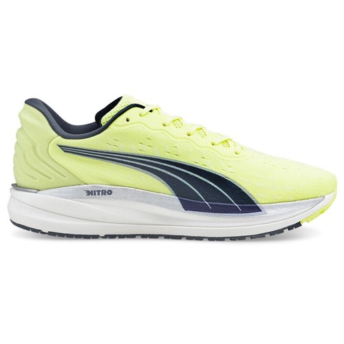 Puma Magnify Nitro Running Mens Neon Sneakers Athletic Shoes 19517009 ...