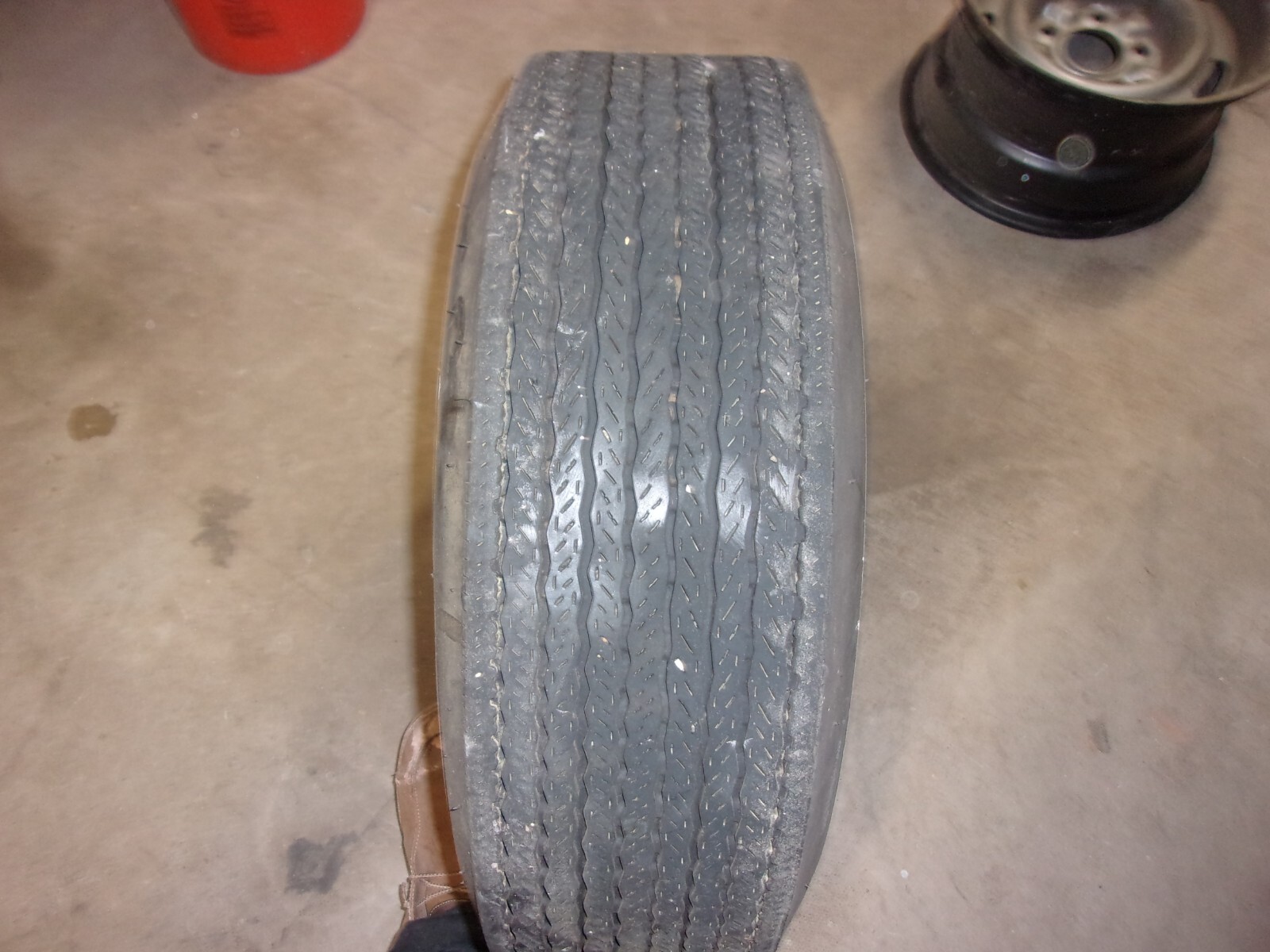 1970 Corvette Original 15x8 Rally Wheel W/Firestone white line Spare ...