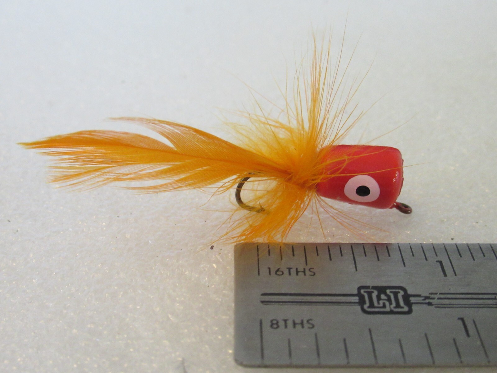 12 Fly Fishing Panfish Poppers Flies Bugs Sz 8 Hook Bluegill Bass Trout ...