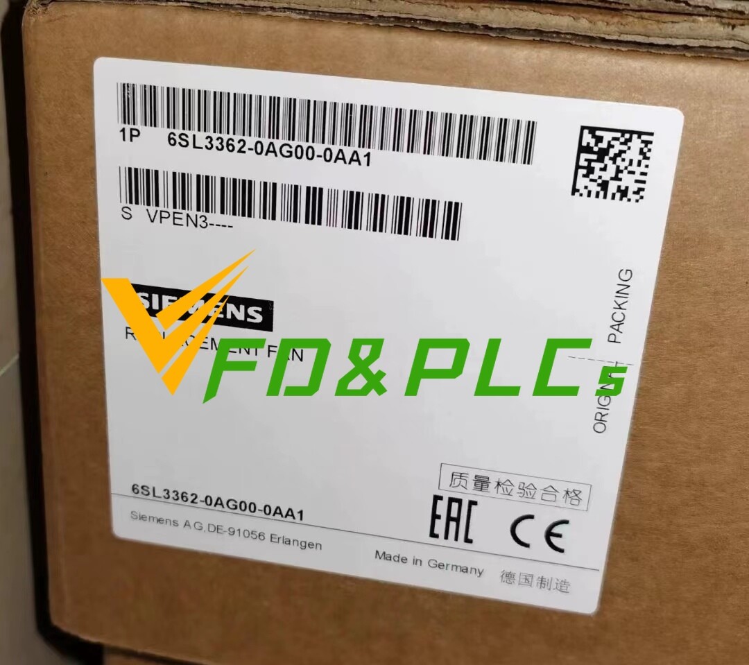 1PC NEW IN BOX SIEMENS Inverter Fan 6SL3362-0AG00-0AA1 6SL3 362-0AG00 ...