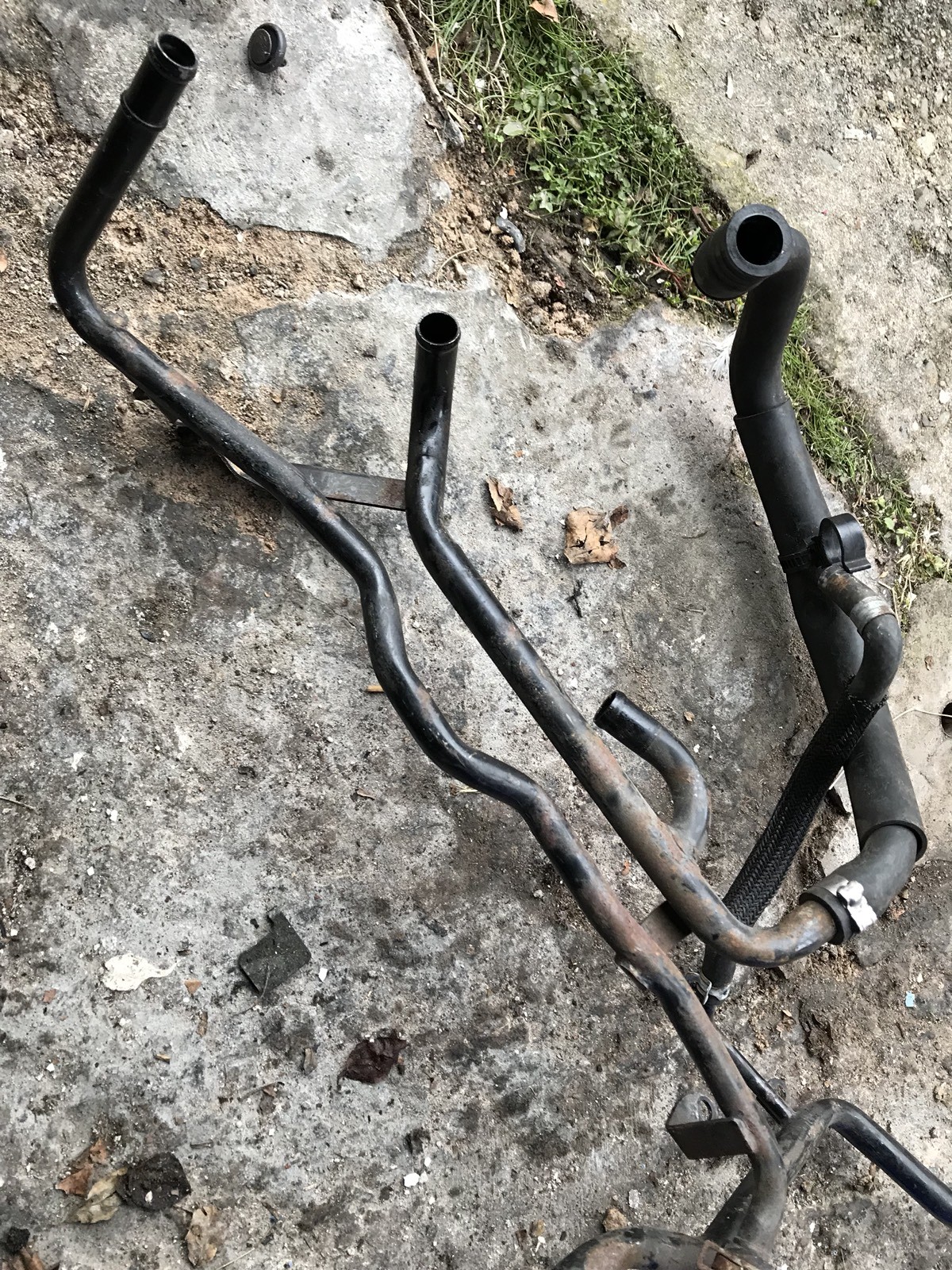 OIL BREATHER WATER METAL CROSSOVER PIPE SUBARU IMPREZA hawkeye wrx 2.5 ...