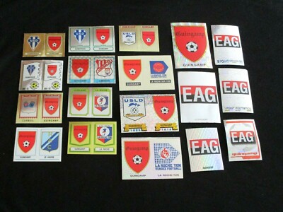 EN AVANT GUINGAMP EAG 1 badge ecusson original choix PANINI FOOTBALL ...