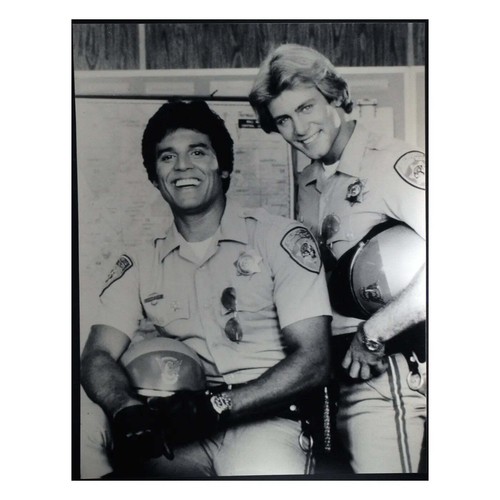 Photo de presse vintage Erik Estrada Tom Reilly Telefilm Chips FT 35028 ...