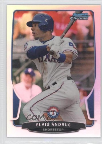 2013 Bowman Chrome Refractor Elvis Andrus #5 | eBay