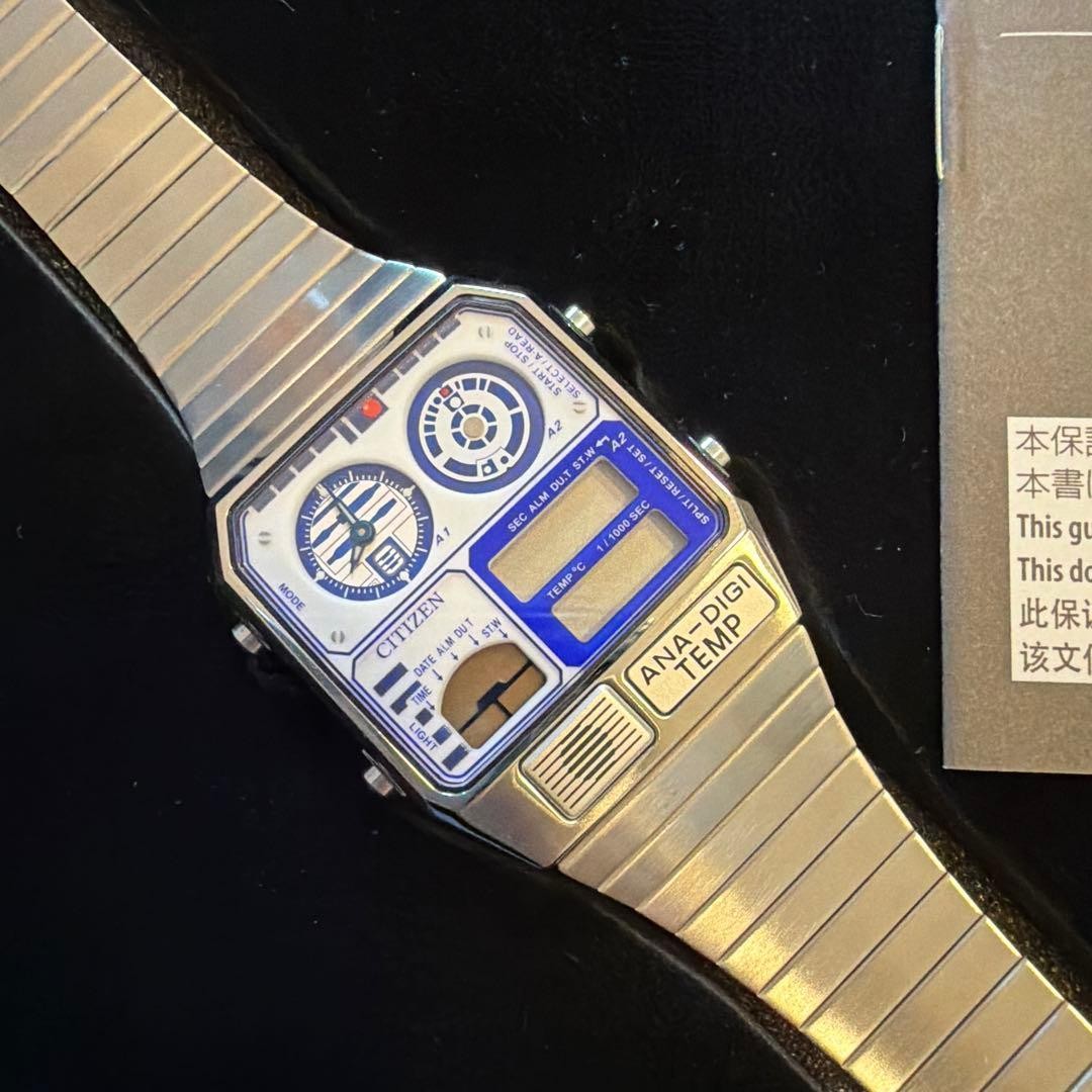 Citizen Ana-Digi Temp R2-D2 Limited Edition Watch Men… - Gem