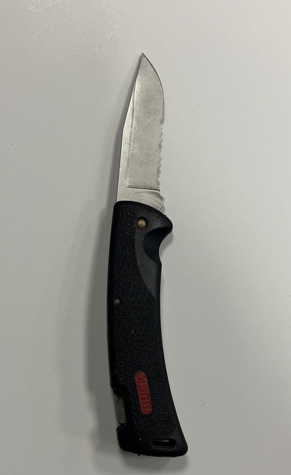 Buck Knife 450 C With Sheath Folding 450C Made In USA | eBay