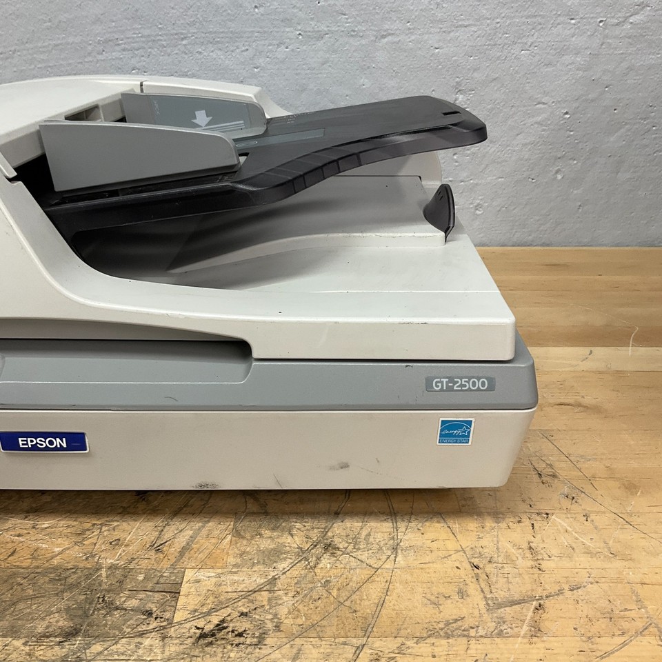 Epson GT-2500 Plus High Speed Flatbed Network Scanner Tested Working ...