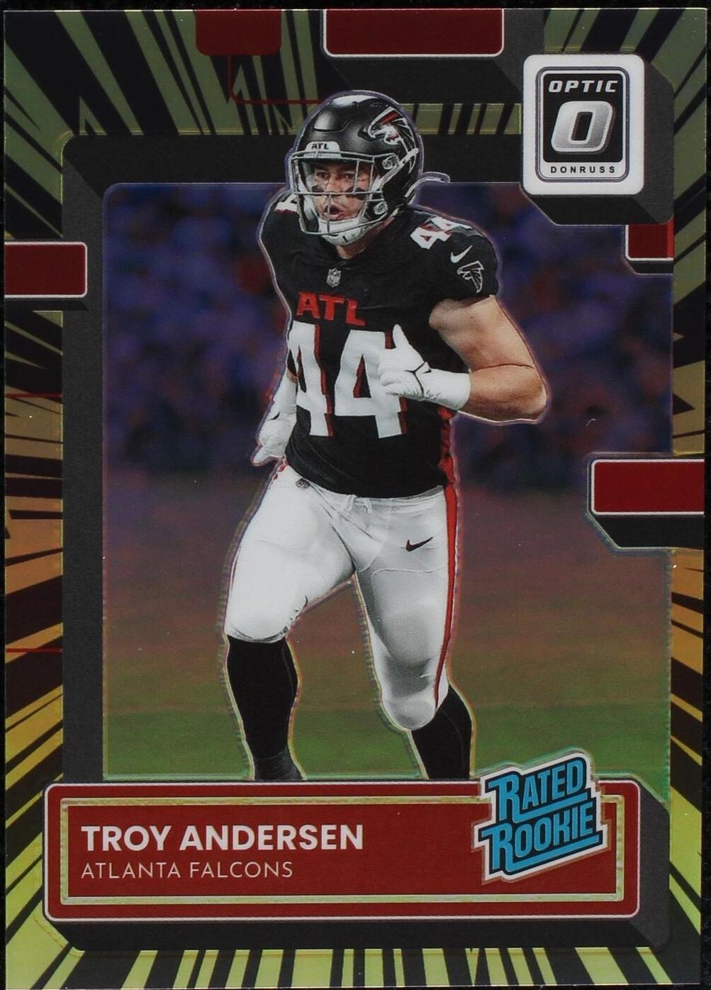 2022 Panini Donruss Optic - Rated Rookie Troy Andersen #273 Electricity ...