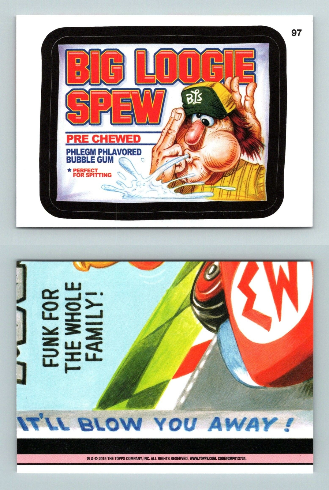 Big Loogie Spew #97 Wacky Packages 2015 Topps Card/Sticker | eBay