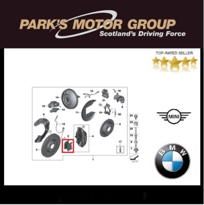 MINI Genuine Front Brake Pads Asbestos Free F55 F56 F57 F60 34106889266 ...