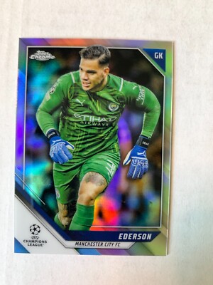 EDERSON #76 2021-22 Topps CHROME UEFA FIFA - REFRACTOR | eBay