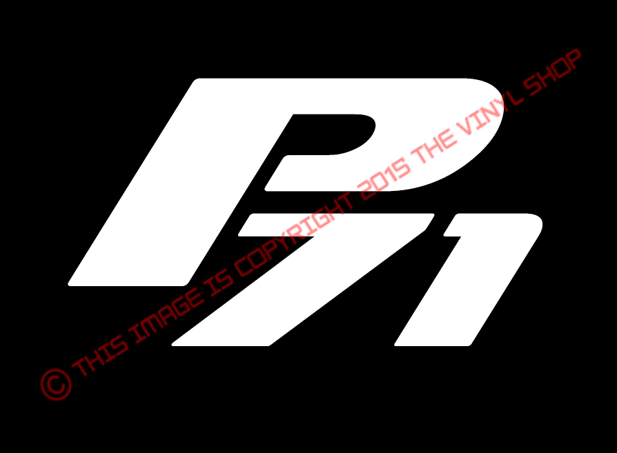 X1 4 inch tall "P71" Police Car Package Interceptor, Ford Crown ...