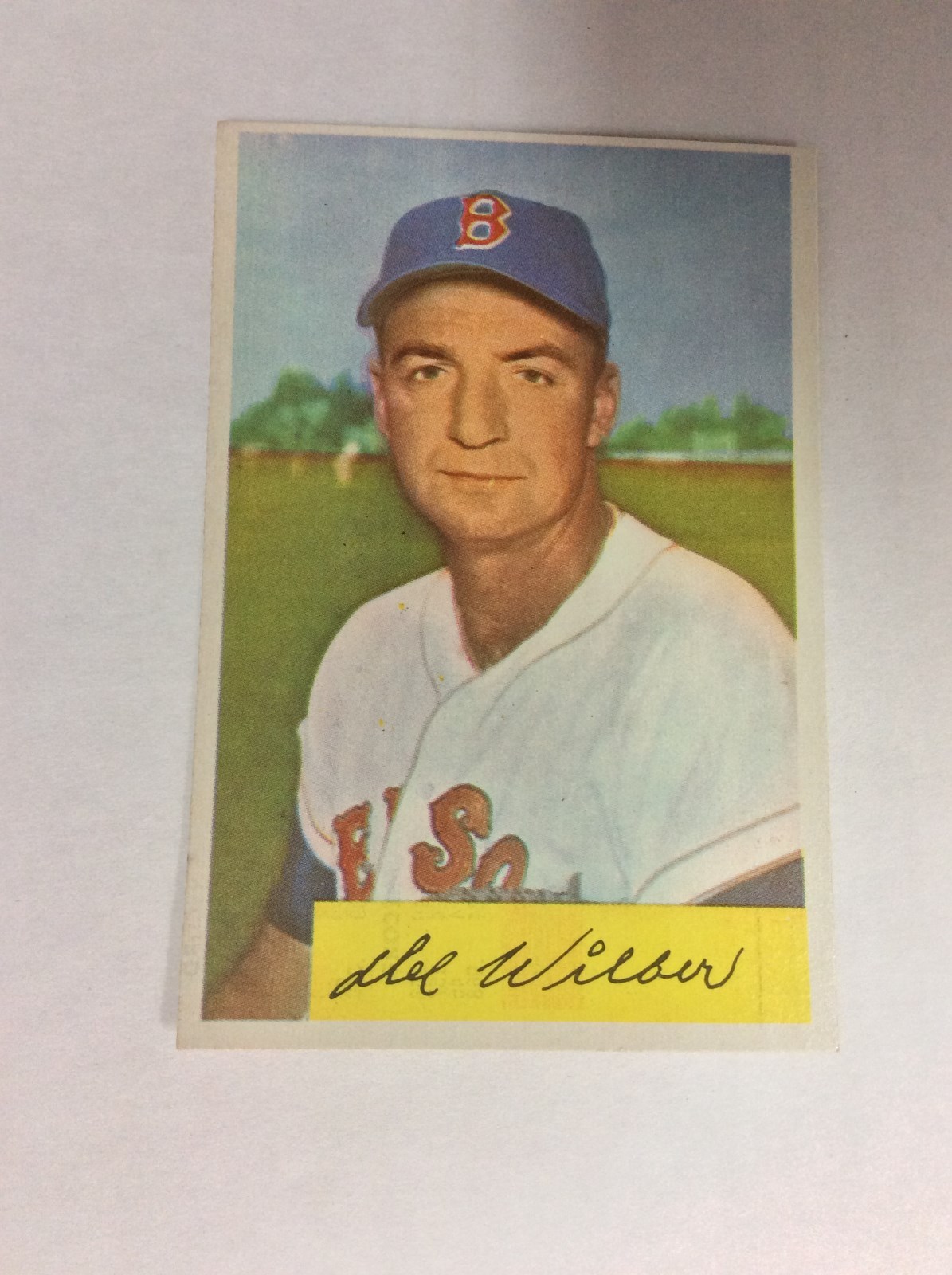 1954 Bowman - Del Wilber #178 for sale online | eBay