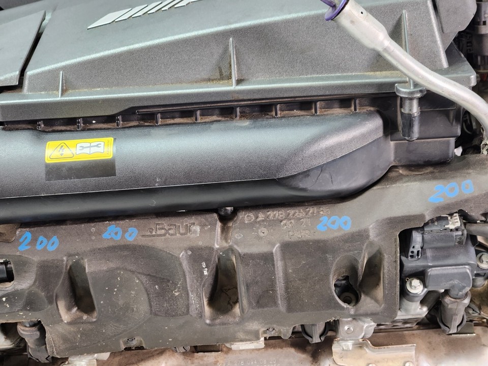 14-16 OEM Mercedes X166 GL63 AMG AWD 5.5L V8 M157 Engine Motor Long ...