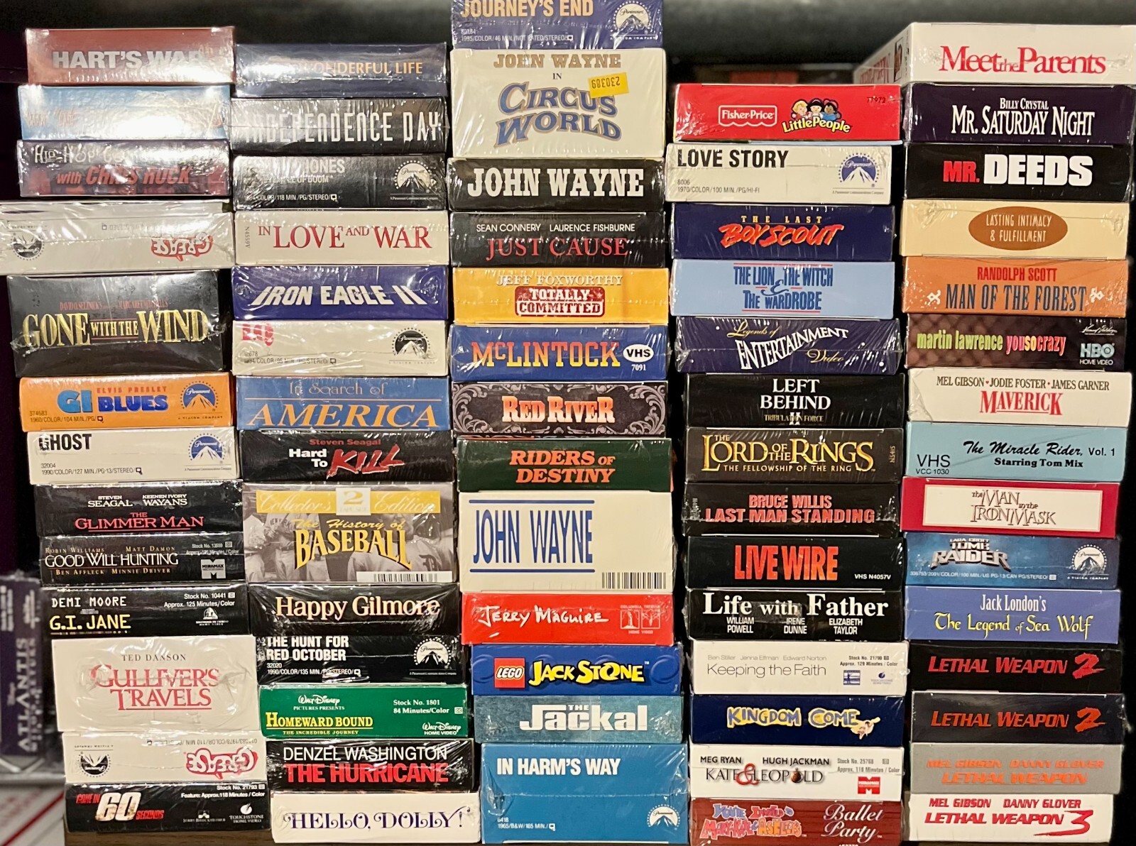 NEW VHS FACTORY SEALED...3 FOR $10! | eBay