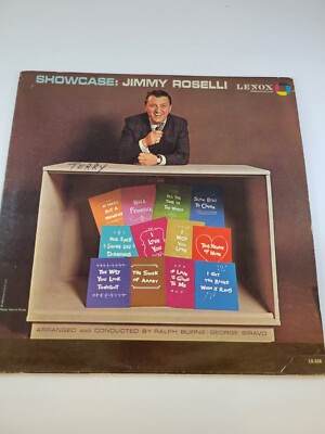 Showcase: Jimmy Roselli - Lenox Records LX-228 | eBay