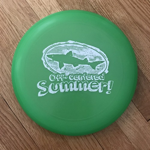 Wham-o Frisbee Doghead Fish Brewing Memorabilia Promotional Swag Green ...