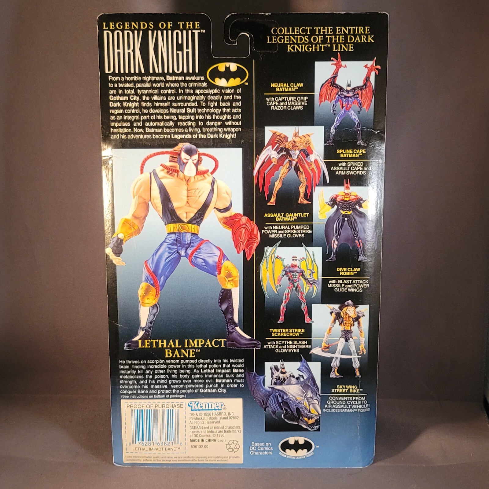 Lethal Impact Bane Kenner 1998 Legends Of The Dark Knight Premium ...