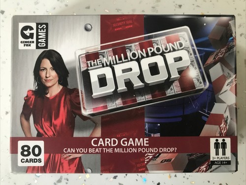 Million Pound Drop Game Official Card Fun Based on Trivia Game show ...