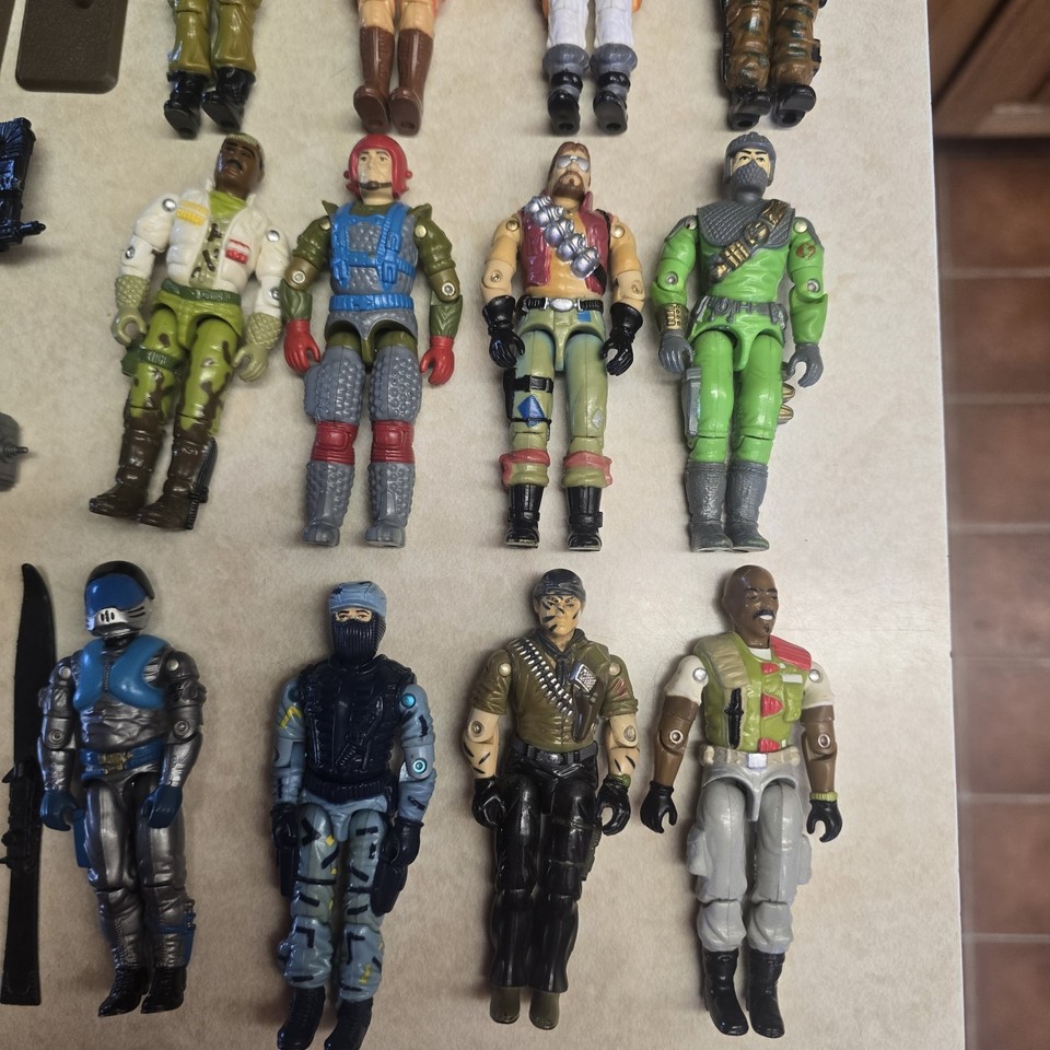 Vintage Action Figure Gi Joe Lot | eBay