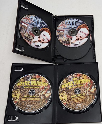 Cult Classic 20-Movie Pack & Aztec Mummy Collection DVD LOT Reefer ...