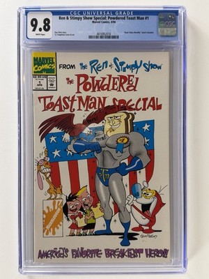 Ren & Stimpy Show Special: Powdered Toast Man #1 (Marvel April 1994 ...