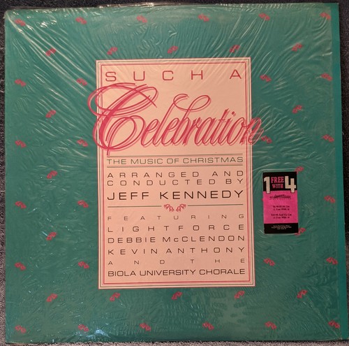 SUCH A CELEBRATION Christmas DEBBIE MCCLENDON Jeff Kennedy 1986 LP ...