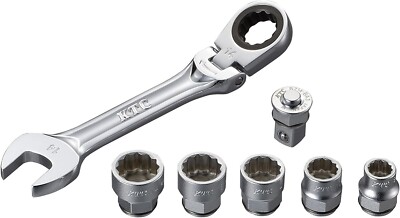 KTC Ratchet Glasses Socket Set Drive Angle Adapter TBZ1407 Insertion ...