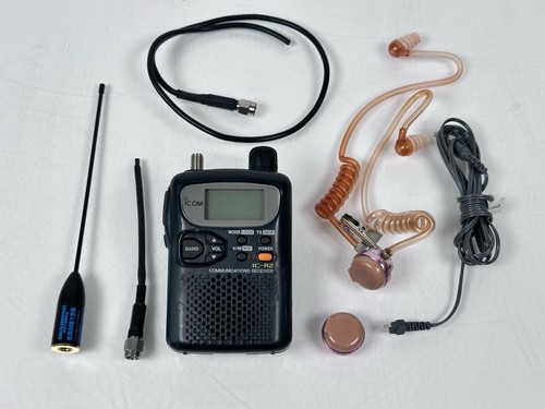 Icom IC-R2 Handheld Communications Receiver - AM/FM HAM Radio Scanner ...