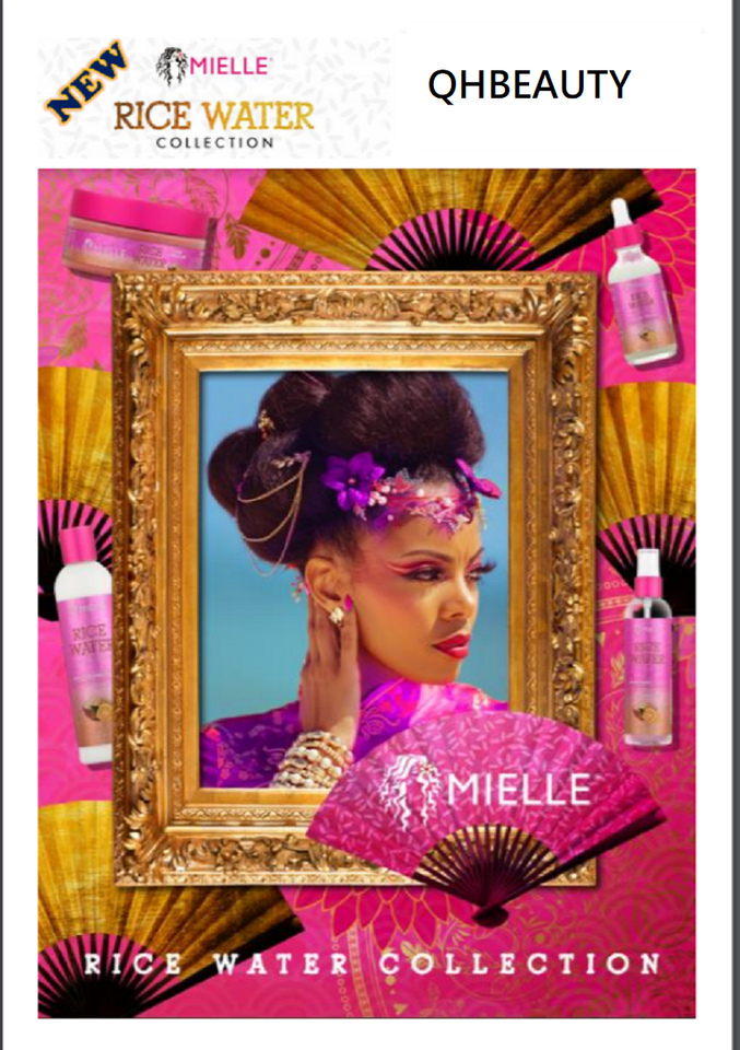 MIELLE ORGANICS RICE WATER COLLECTION - EXCELLENT FOR LENGTH RETENTION ...
