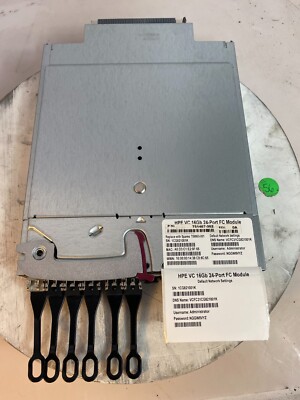 HP 759863-001 751467-001 VC 16Gb 24-Port FC Module For C-Class Blade ...