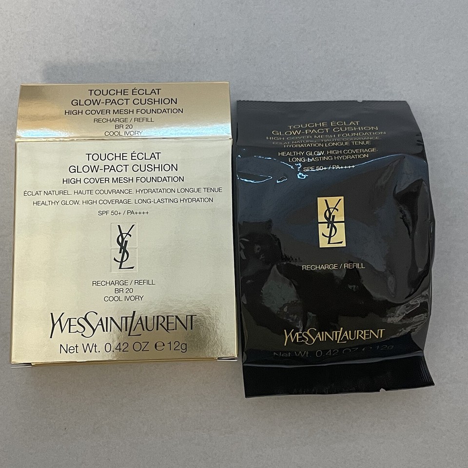 YSL TOUCHE ÉCLAT GLOW-PACT CUSHION Refill 12g Mesh Cushion / Korea | eBay