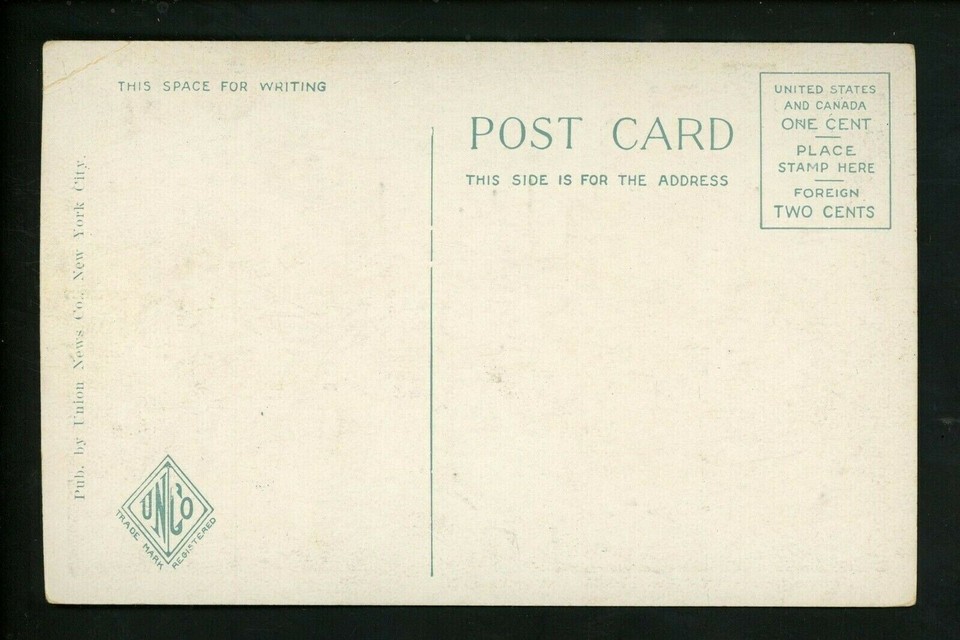 Ship postcard Excursion Washington Irving steamer Hudson Line Kingston ...