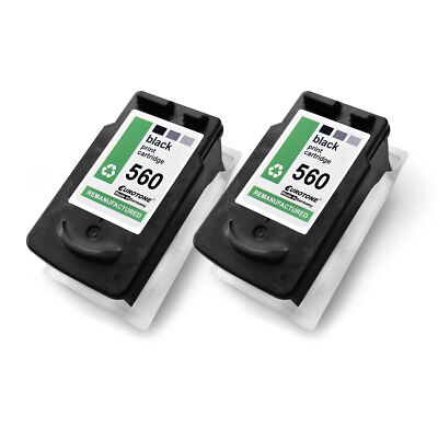 2x Ink Cartridge for Canon Pixma TS5300 TS5350 TS5350a TS5351 PG560XL ...