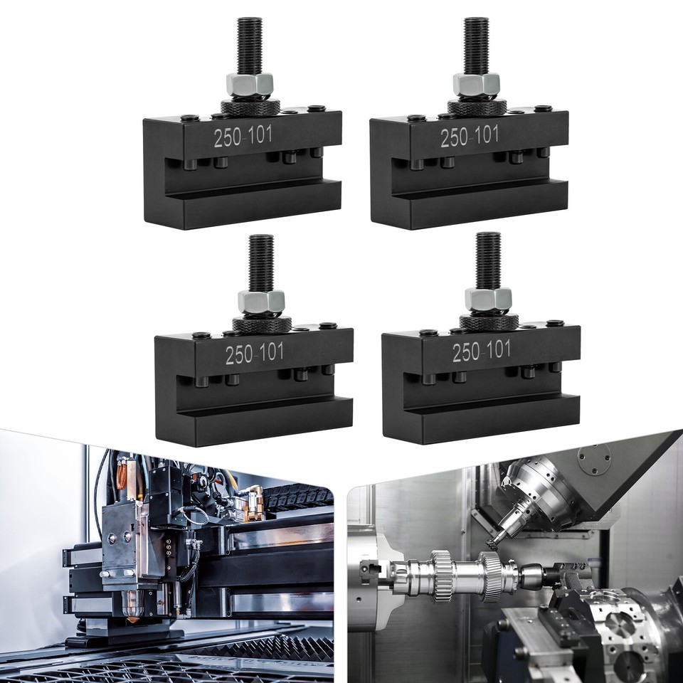 4PACK QUICK CHANGE TURNING FACING & BORING CNC Lathes TOOL POST HOLDER ...