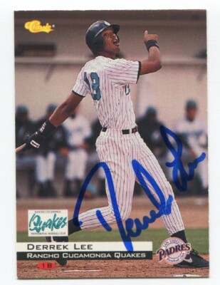 1994 Classic Derrek Lee Signed Card Baseball MLB Autographed AUTO #130 ...