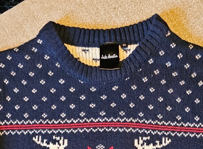 Jake Austin Men's Christmas Knit Sweater Sz M | eBay