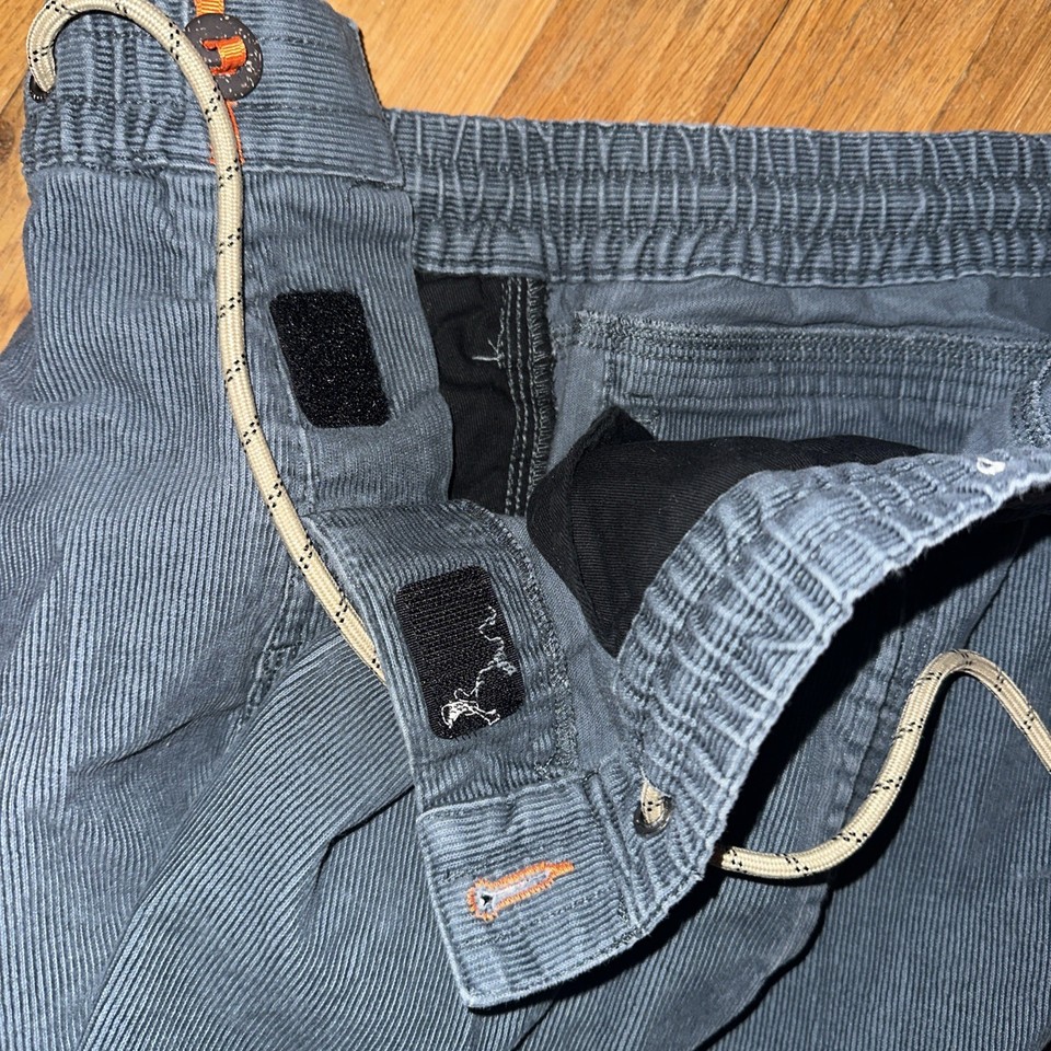 Howler Brothers Shorts Mens 32 Navy Corduroy Elastic Waist Drawstring ...